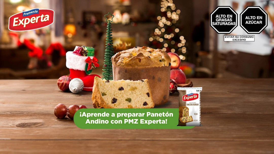 ¡Aprende a preparar Panetón Andino con Premezcla Experta! | Crecemos Juntos