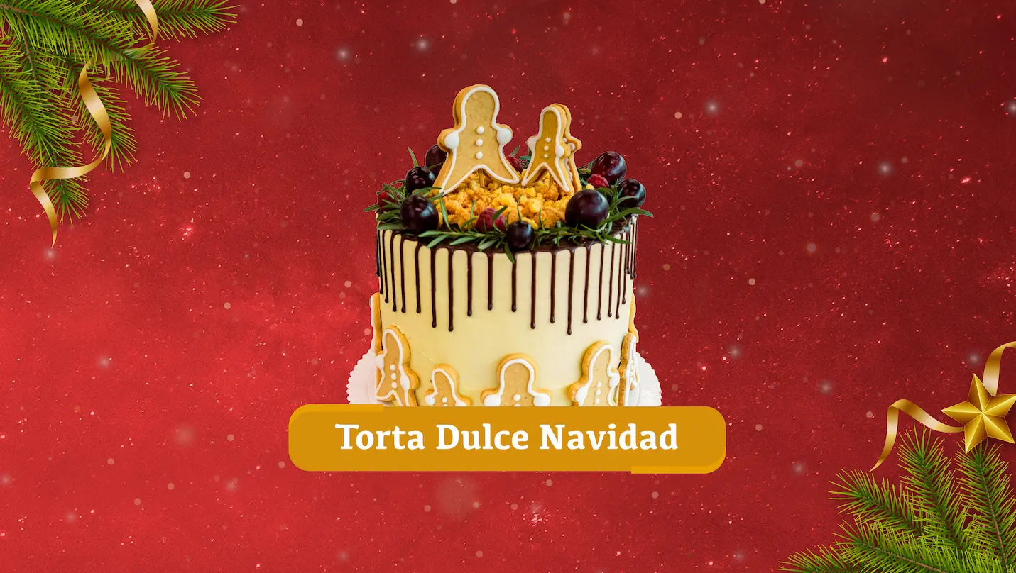 ¡Prepara una irresistible Torta Dulce Navidad! | Crecemos Juntos