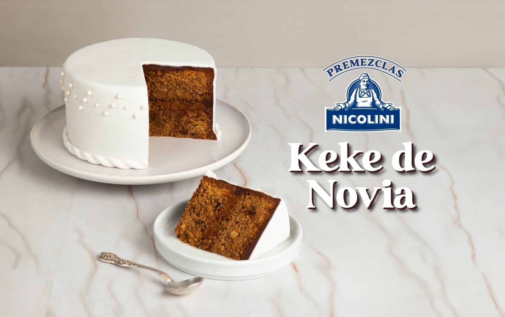¡Prepara Keke de Novia con las Nuevas Premezclas Nicolini! | Crecemos ...
