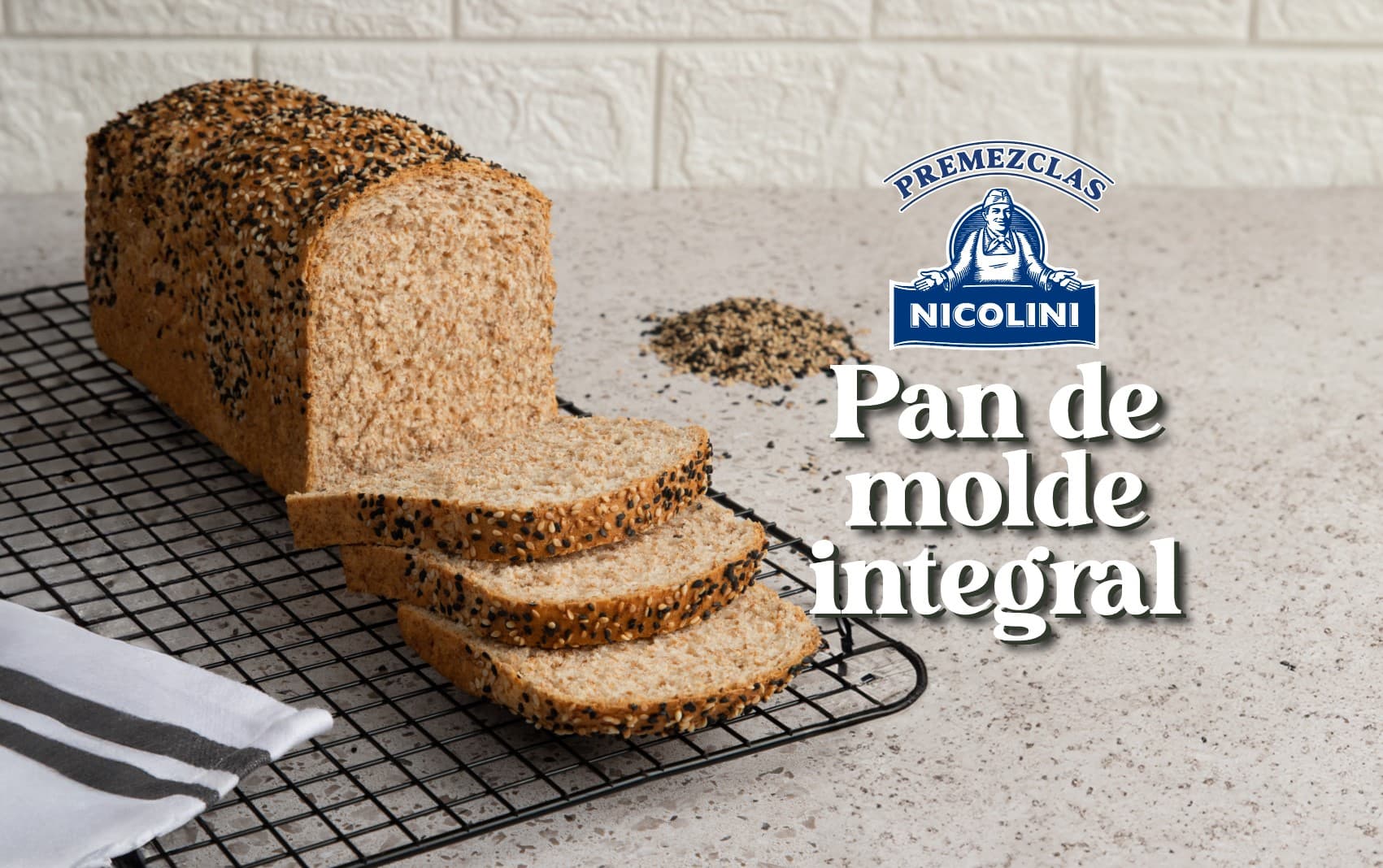 ¡Prepara Pan de Molde Integral con las Nuevas Premezclas Nicolini ...