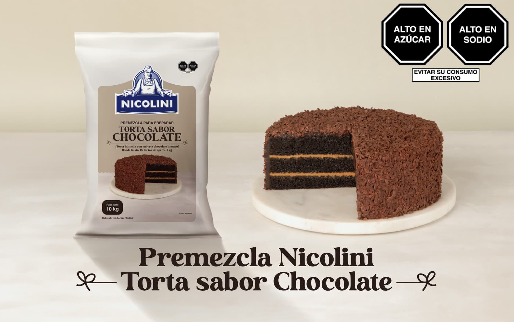 ¡Conoce nuestra Premezcla Nicolini Torta sabor Chocolate! | Crecemos Juntos